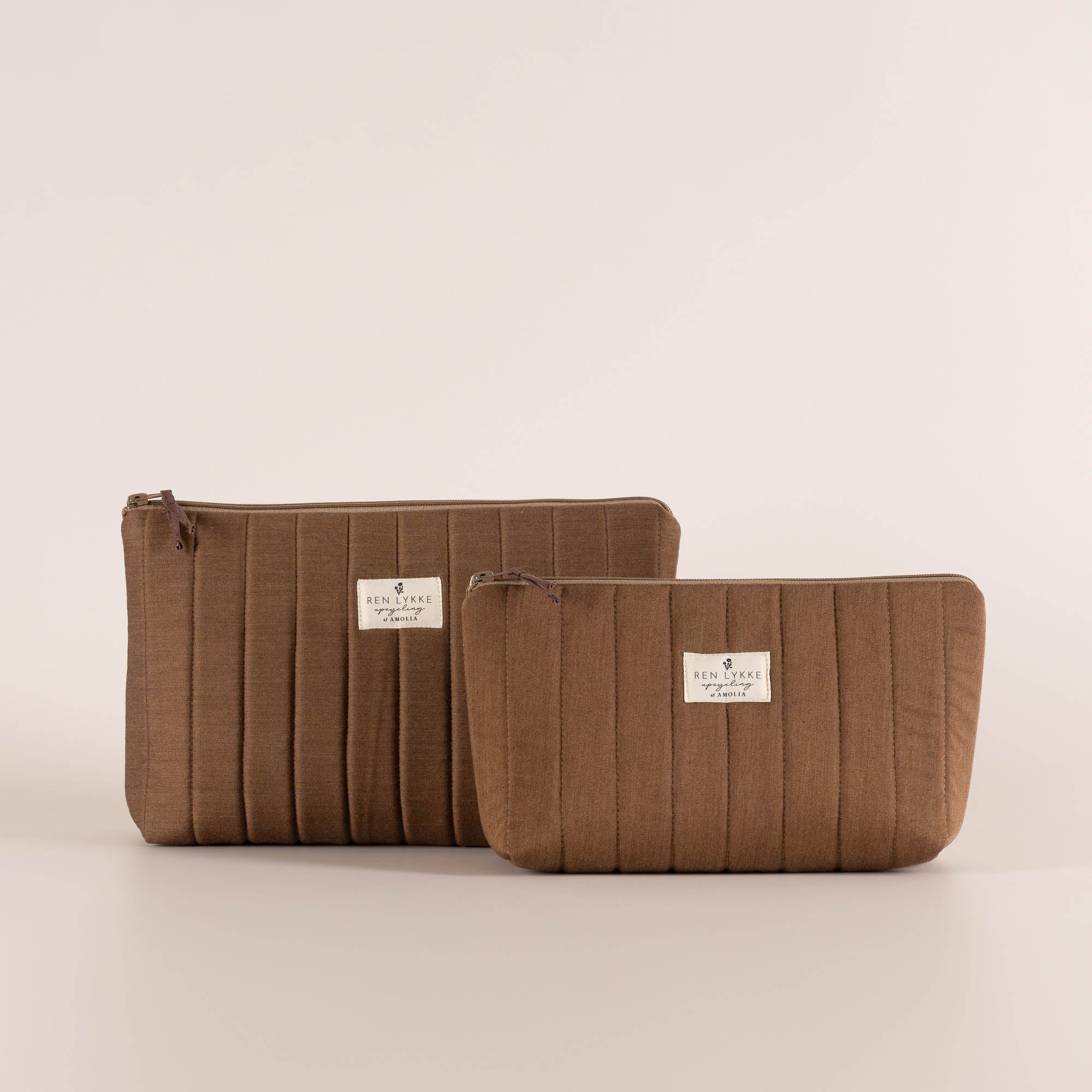 Ren Lykke x Amolia toilettaske | Varm brun