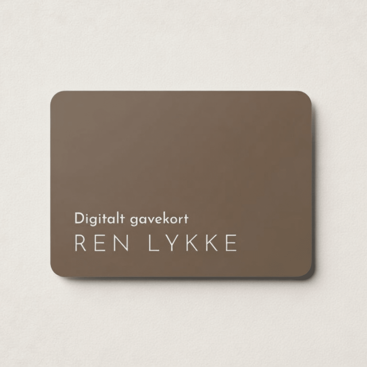 Gavekort (Print Selv) | Giv gavekort til REN LYKKE – Ren Lykke